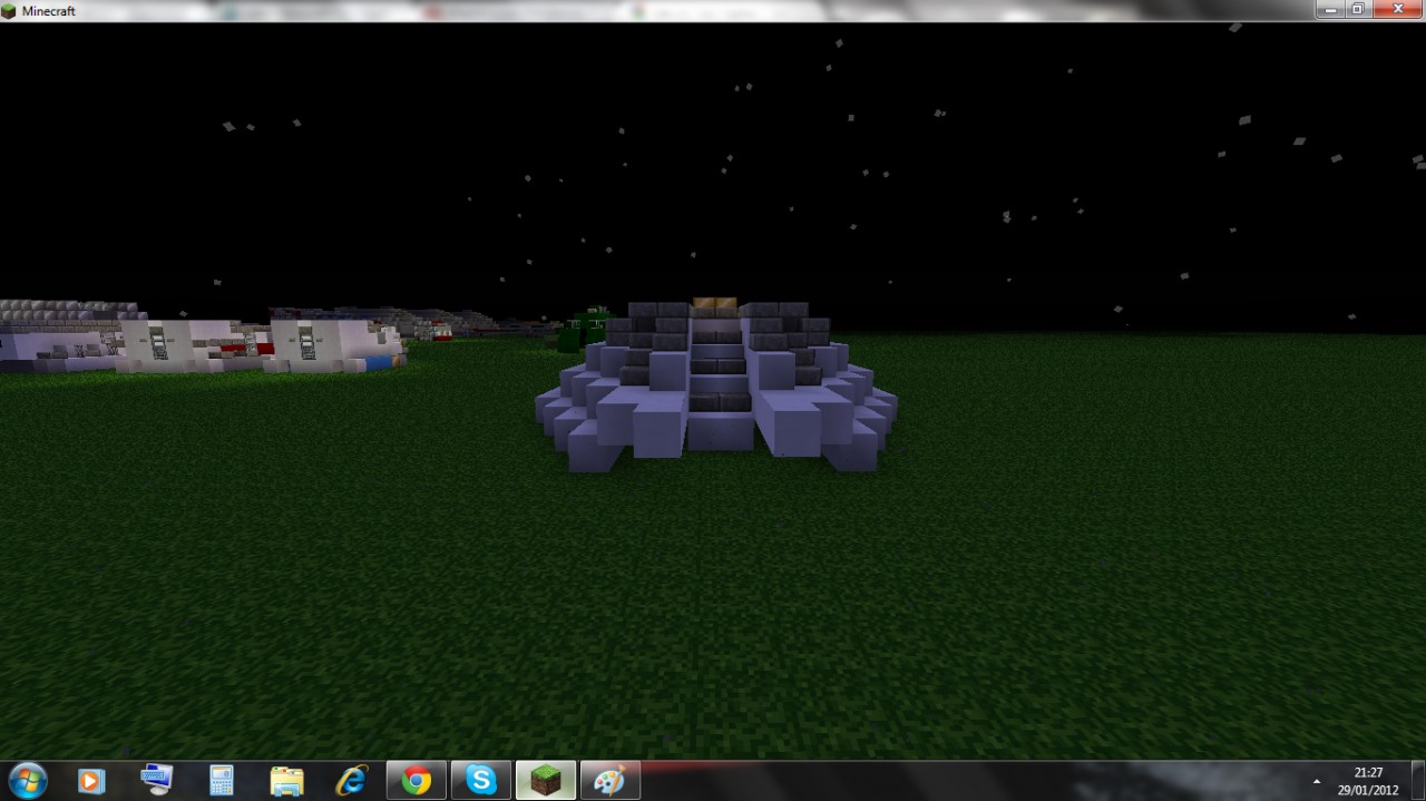 Star Trek Valkyrie Class Fighter (zeppelin mod compatable) Minecraft Map